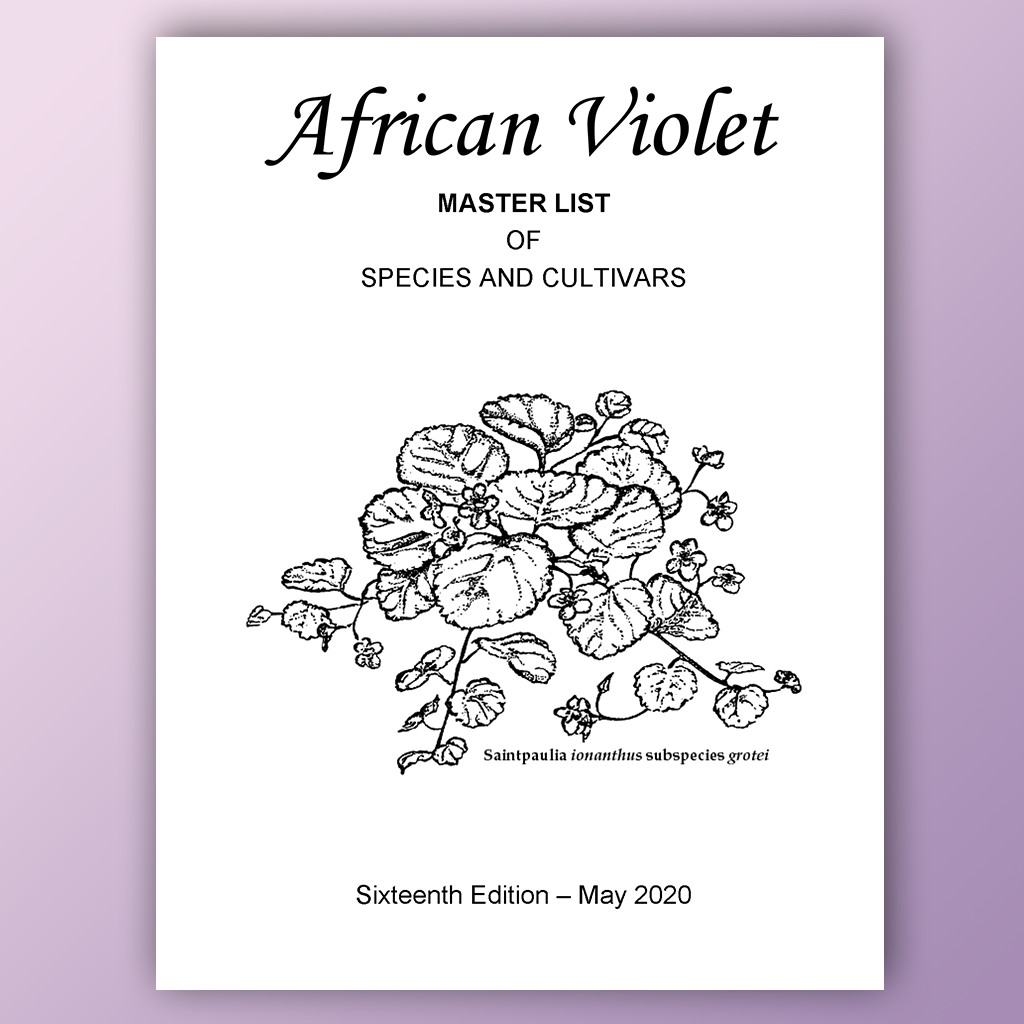 Books & Publications - African Violet Society of America